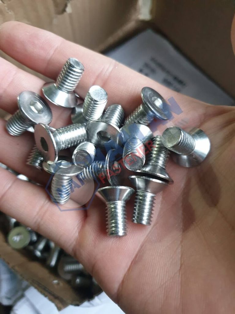 Flat Head Socket Cap Screws – Flat Head Allen Bolts - Countersunk ...